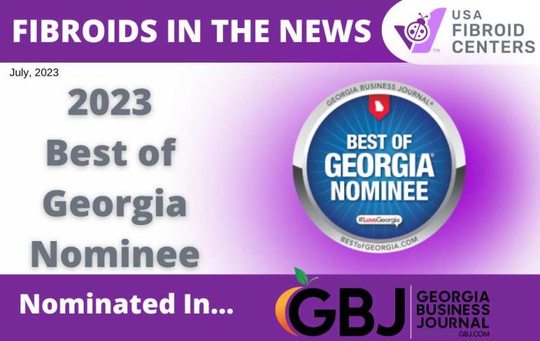 Best Of Georgia Nominee | USA Fibroid Centers